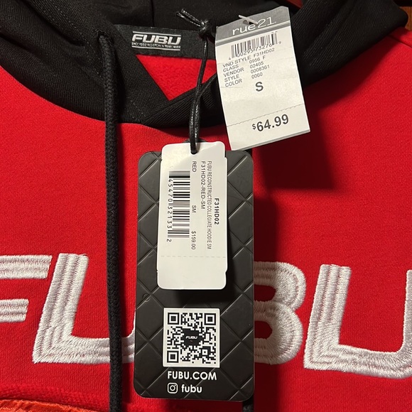 FUBU | Shirts | Brand New Red Fubu Vintage Super Cool Reconstructed ...